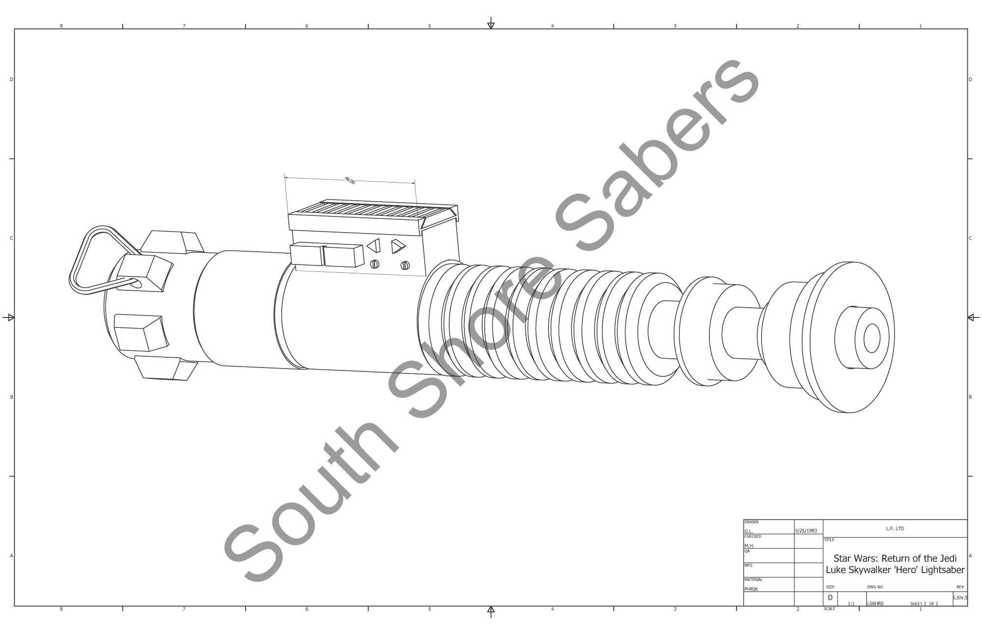 Saber Blueprint PDFs – South Shore Sabers
