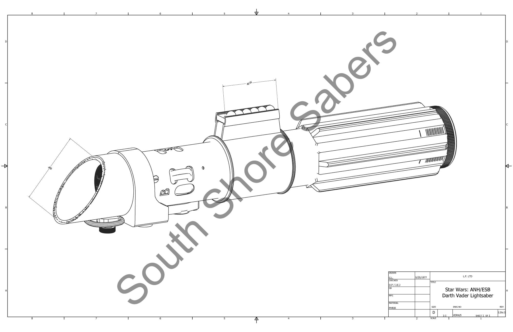 Saber Blueprint PDFs – South Shore Sabers